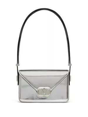Valentino Garavani Small Mirror Effect Shoulder Bag - Silver
