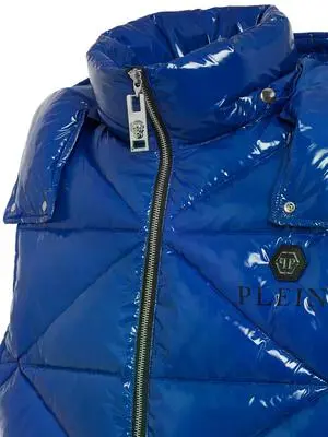 Philipp Plein Hexagon Logo-plaque Padded Gilet