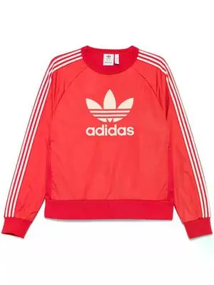 Adidas X Wales Bonner Trefoil Logo Sweatshirt - Red