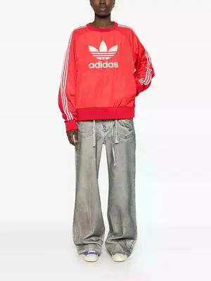 Adidas X Wales Bonner Trefoil Logo Sweatshirt