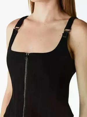 TOM FORD Zip-up Corset Tank Top