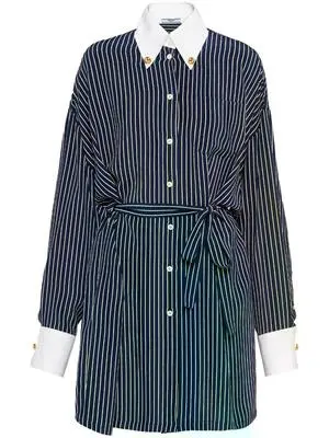 Prada Striped Silk Shirt