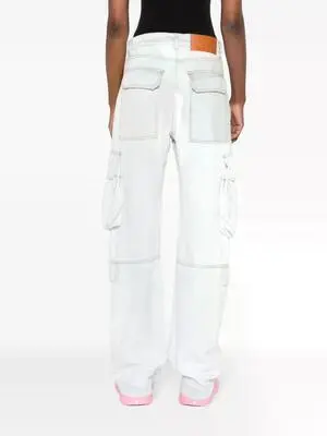 MSGM Mid-rise Straight-leg Jeans