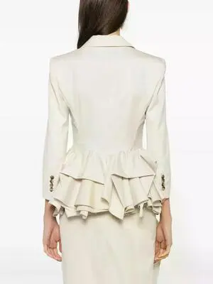 Viktor & Rolf Ruffled Gabardine Blazer