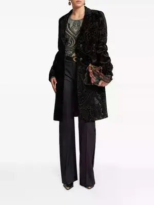 Etro Wool Flared Trousers
