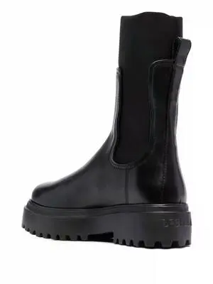 LE SILLA Ranger Leather Ankle Boots