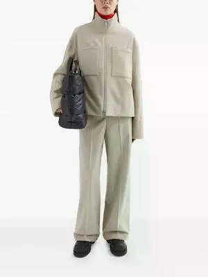 JIL SANDER Wool Felted Jacket - Neutrals