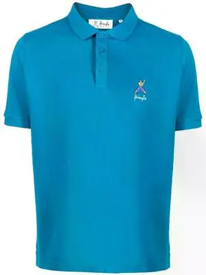 Pringle Of Scotland Embroidered Polos For Men