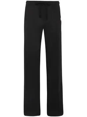 JW Anderson Pintuck Track Pants - Black