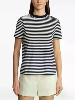 Ralph Lauren Hallie Striped Cotton T-shirt