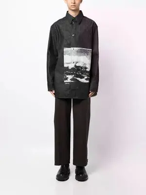 OAMC Graphic-print Cotton Shirt
