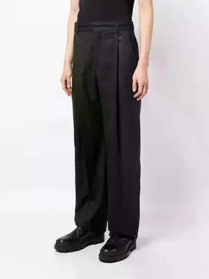 FERRARI Tailored Virgin Wool Trousers