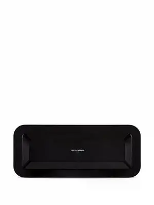 Dolce & Gabbana Small Leopard-print Wood Tray