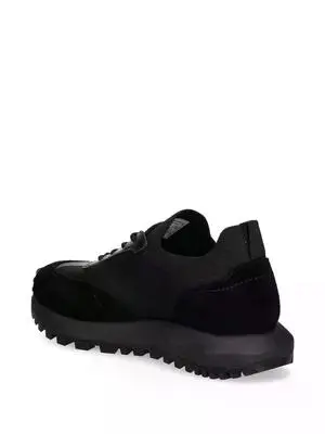 Emporio Armani Logo Plaque Lace-up Sneakers