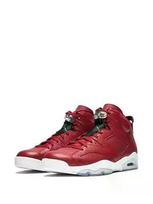 JORDAN Air Jordan 6 Spiz'ike High-Top Sneakers Red
