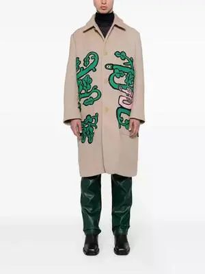 WALTER VAN BEIRENDONCK Khiva Jacquard Coat