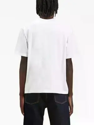 Palm Angels Embroidered-logo Crew-neck T-shirt