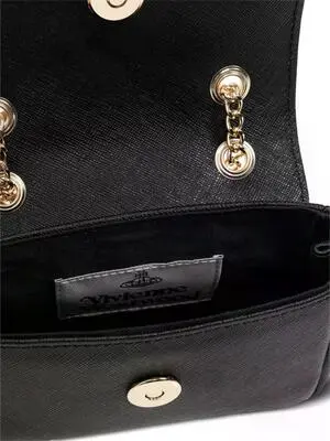 VIVIENNE WESTWOOD Victoria Leather Shoulder Bag