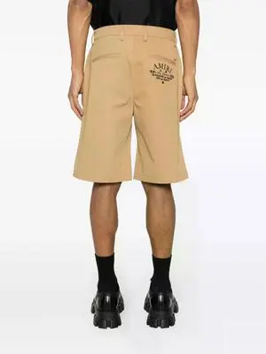 Amiri Arts District Wide Leg Chino Shorts