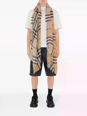 Burberry Reversible Check Scarf