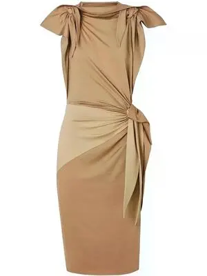Burberry Draped Cocktail Dresses