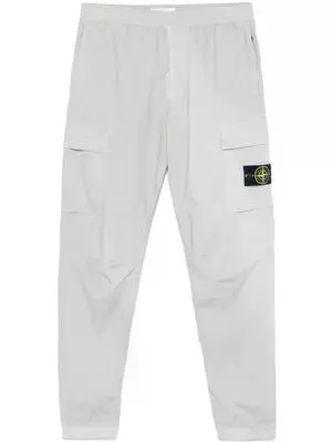 Stone Island Compass-badge Cargo Track Pants - Grey
