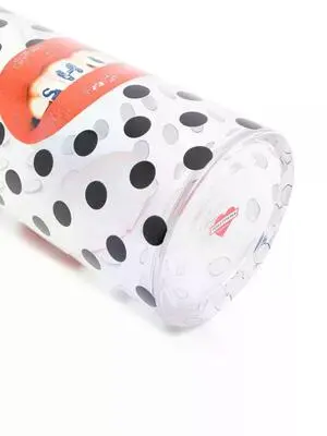 SELETTI Toiletpaper Lips-print Vase