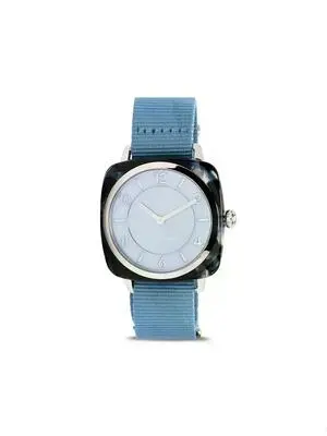 BRISTON Clubmaster Chic 36mm Quartz Watch With Nato Strap - Blue