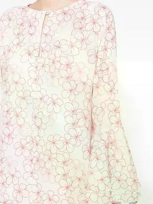 BAMBAH Floral Print Maxi Dress