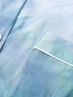 F.R.S FOR RESTLESS SLEEPERS Piped-trim Pajama Shirt