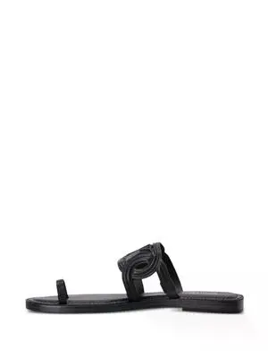 Michael Kors Alma Leather Sandals