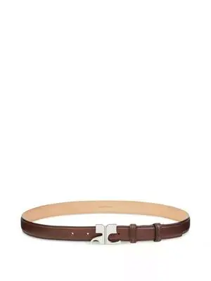 COURREGES Logo Buckle Belt - Brown