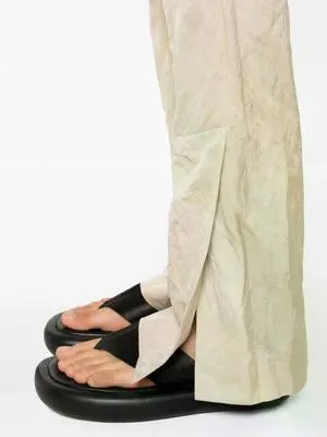 Gauchère Creased Tapered Leg Trousers