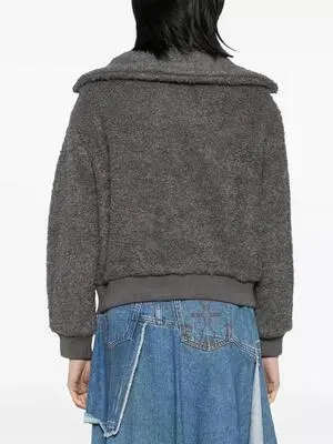 B+AB Faux Fur Zip-up Jacket