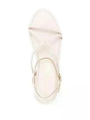 STUART WEITZMAN Wovette Wedge Sandals - Neutrals