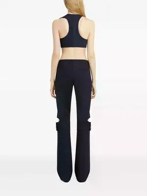 COURREGES Double Buckle Trousers