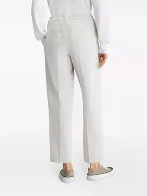 Brunello Cucinelli Straight-leg Gabardine Trousers