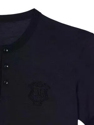 Dolce & Gabbana Heraldic Dg Logo-embroidered T-shirt