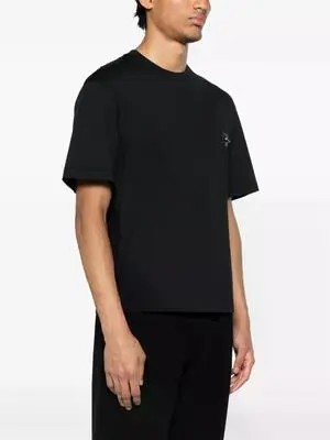 Neil Barrett Piercing-patch Cotton T-shirt