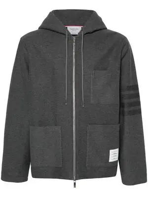 Thom Browne Double Face Tech 4-bar Jacket