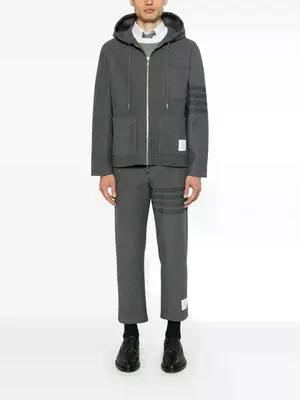 Thom Browne Double Face Tech 4-bar Jacket