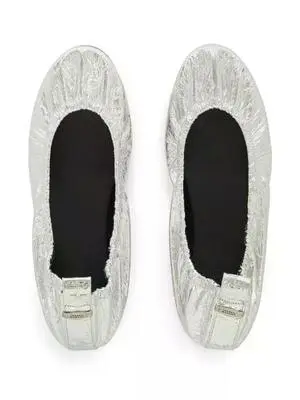Isabel Marant Étoile Belna Ballerina Shoes - Silver