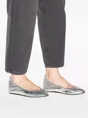 Isabel Marant Étoile Belna Ballerina Shoes - Silver