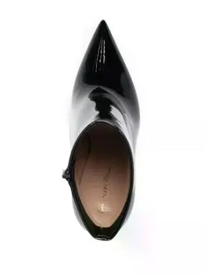 GIANVITO ROSSI 110mm Patent Leather Ankle Boots