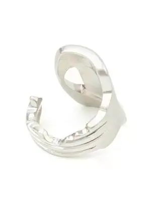 MAISON MARGIELA Tone Brass Cut-out Ring With Numbers Motif