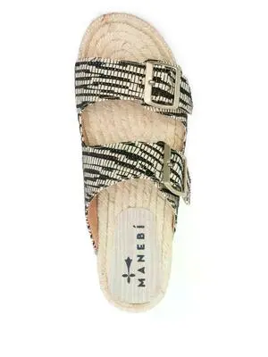 Manebí Yucatán Double Buckle Sandals