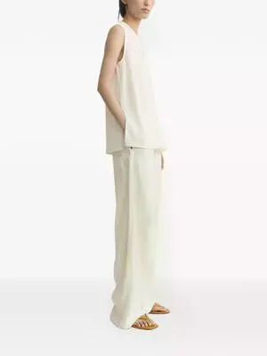 TOTEME Striped Sleeveless Top - Neutrals