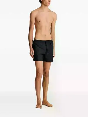 Balmain Labyrinth Printed Swim Shorts - Black