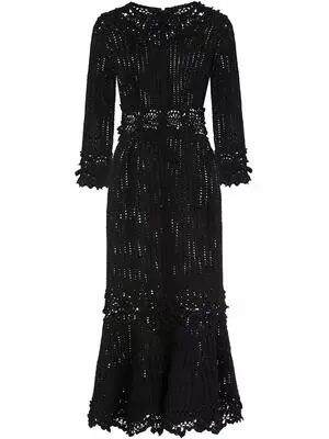 Dolce & Gabbana Crochet Sheath Dress