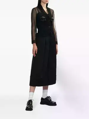 Simone Rocha Crystal-embellished Shirt